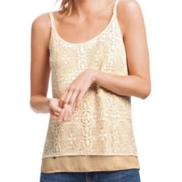CAbi | Tops | Cabi 798 Boho It Girl Lace Cami Size Xs | Poshmark